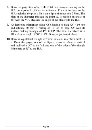 Engineering Graphics Laboratory manual | PDF