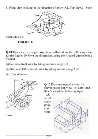 Engineering Graphics Laboratory manual | PDF