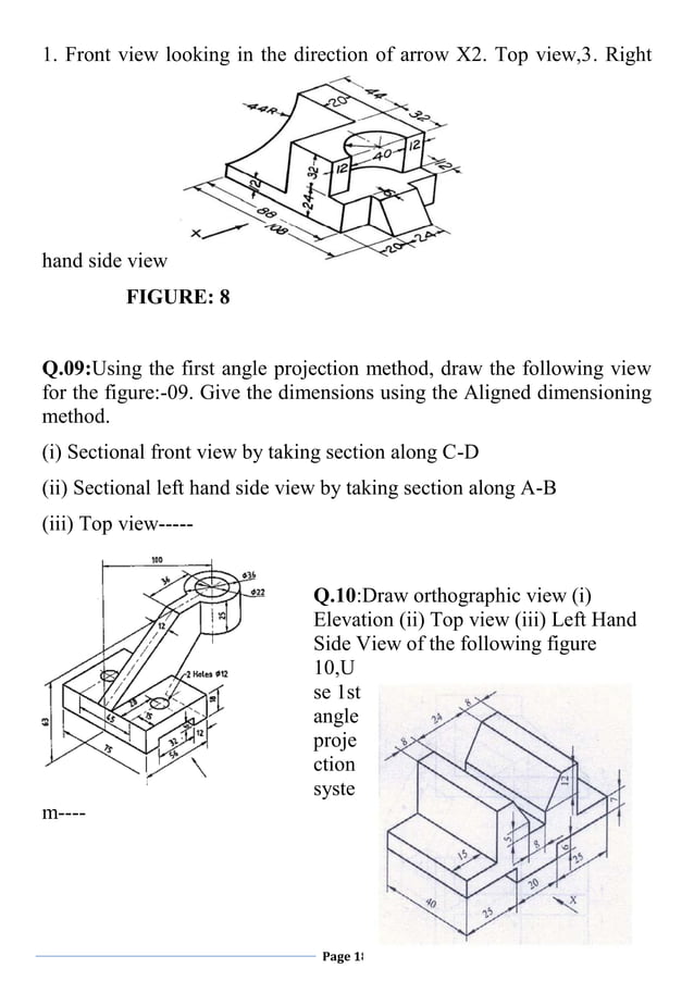 Engineering Graphics Laboratory manual | PDF