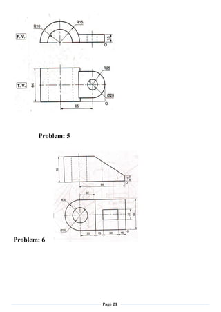 Engineering Graphics Laboratory manual | PDF