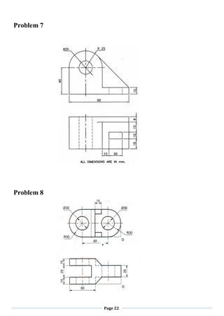 Engineering Graphics Laboratory manual | PDF