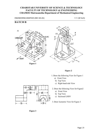 Engineering graphics manual 2014 2015 | PDF