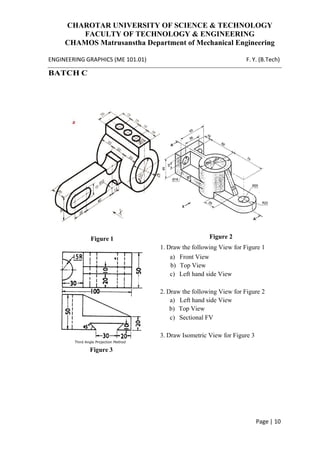 Engineering graphics manual 2014 2015 | PDF