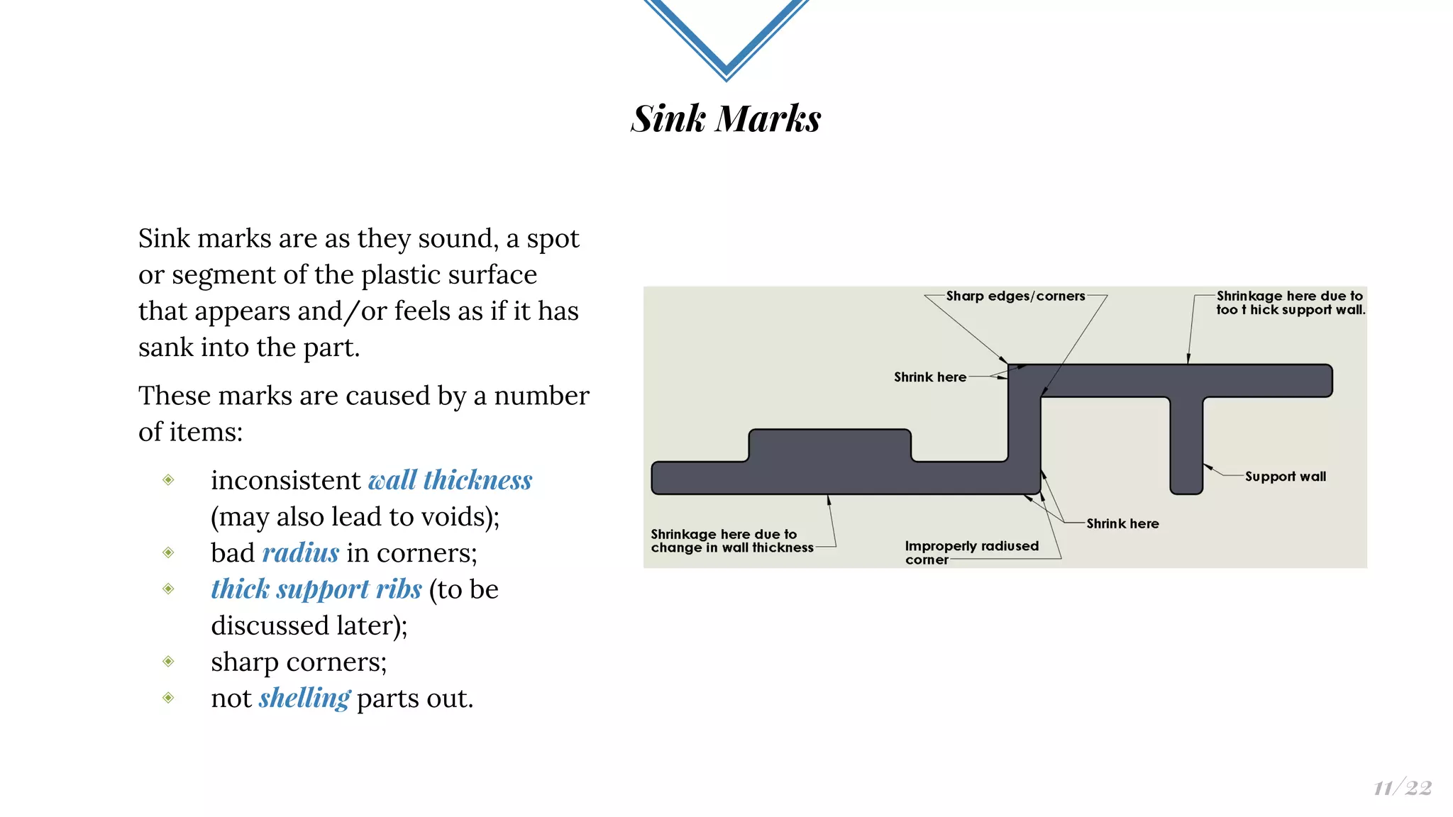 Engineering Guidelines to Designing Plastic Parts for Injection Molding | PDF