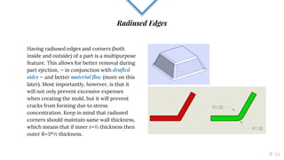 Engineering Guidelines to Designing Plastic Parts for Injection Molding ...