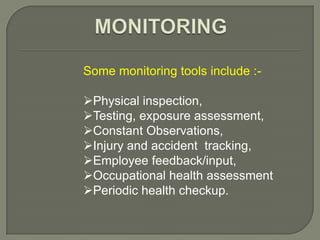 Engineering hazards | PPTX