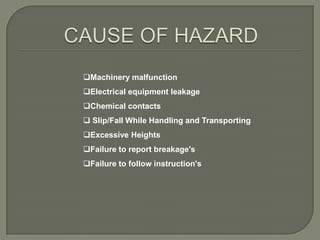 Engineering hazards | PPTX