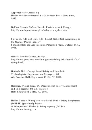 Engineering Health and Safety Module and Case Studies .docx