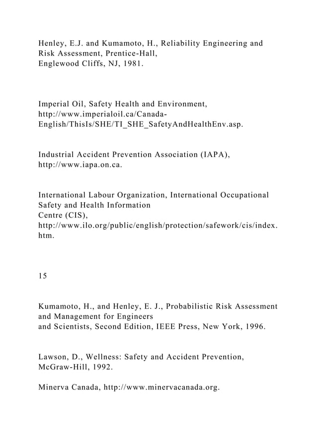 Engineering Health and Safety Module and Case Studies .docx