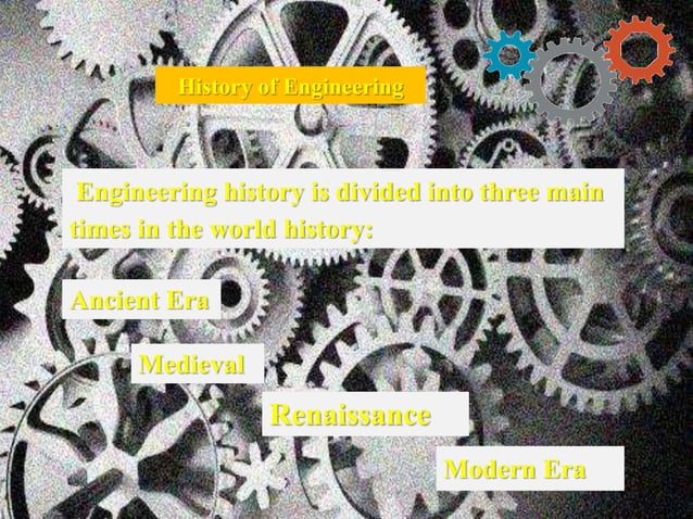 History of Engineering I Part | PPTX