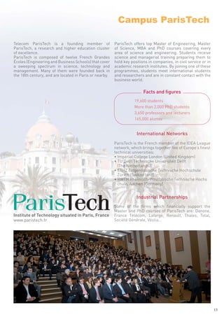 Graduate Engineering School for Information & Communication ...