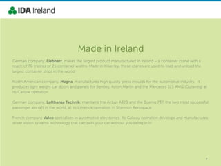 Engineering in Ireland infographic | PPT