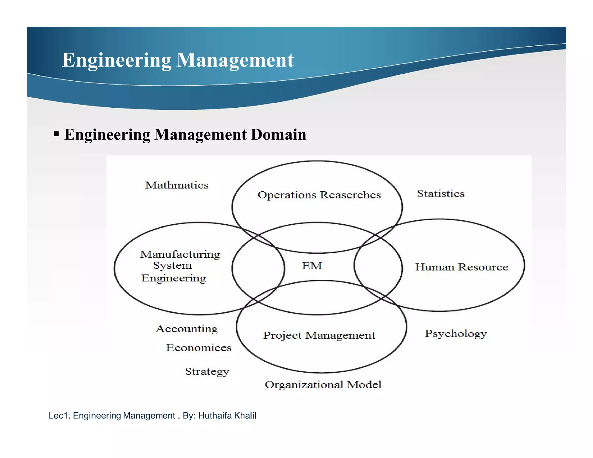 Engineering management | PDF