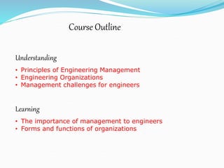 Engineering management | PPT