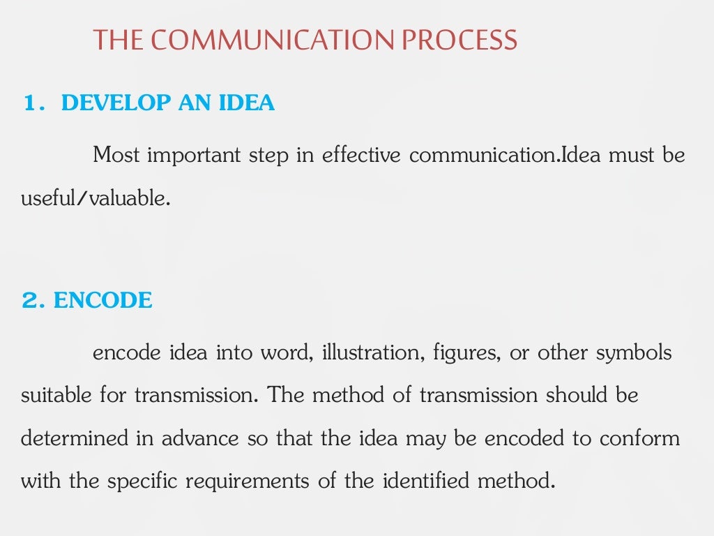 Engineering management- communicating