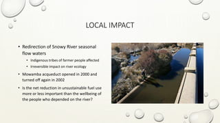 Snowy Hydro Engineering Management Final | PPTX