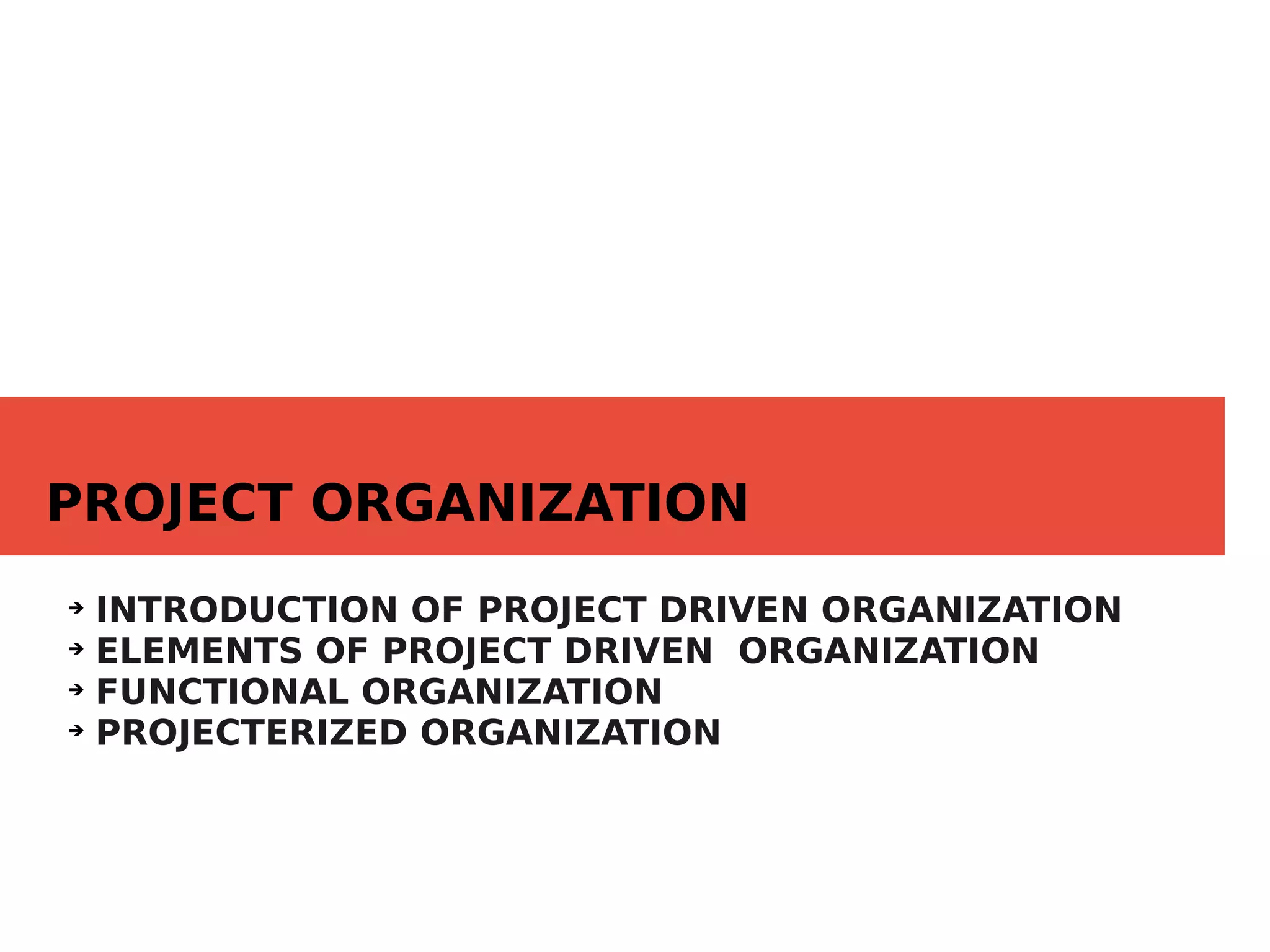 Engineering management - Project Organization | PDF