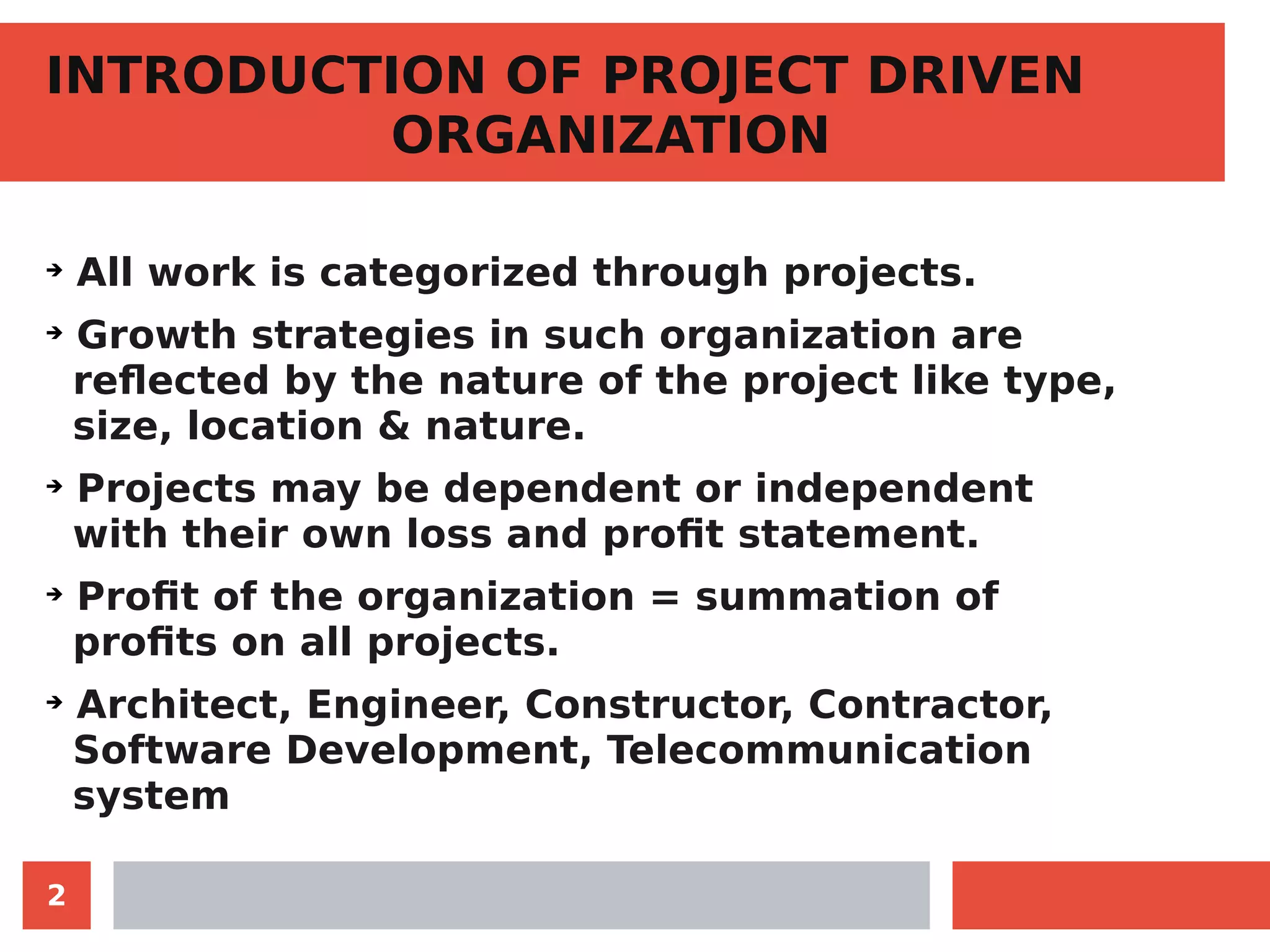 Engineering management - Project Organization | PDF