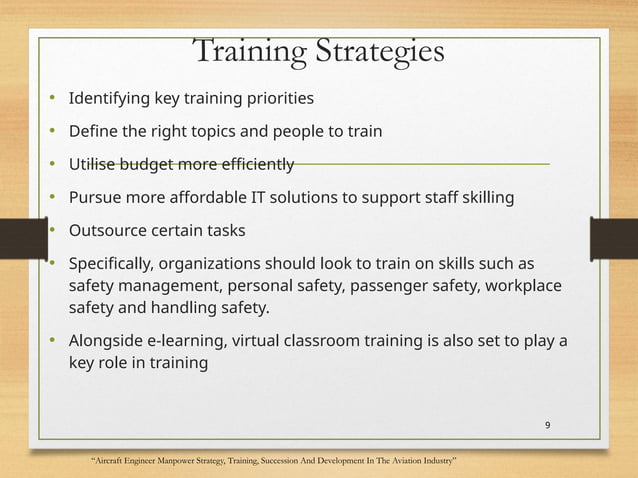 Engineering Manpower Strategy Presentation | PPT