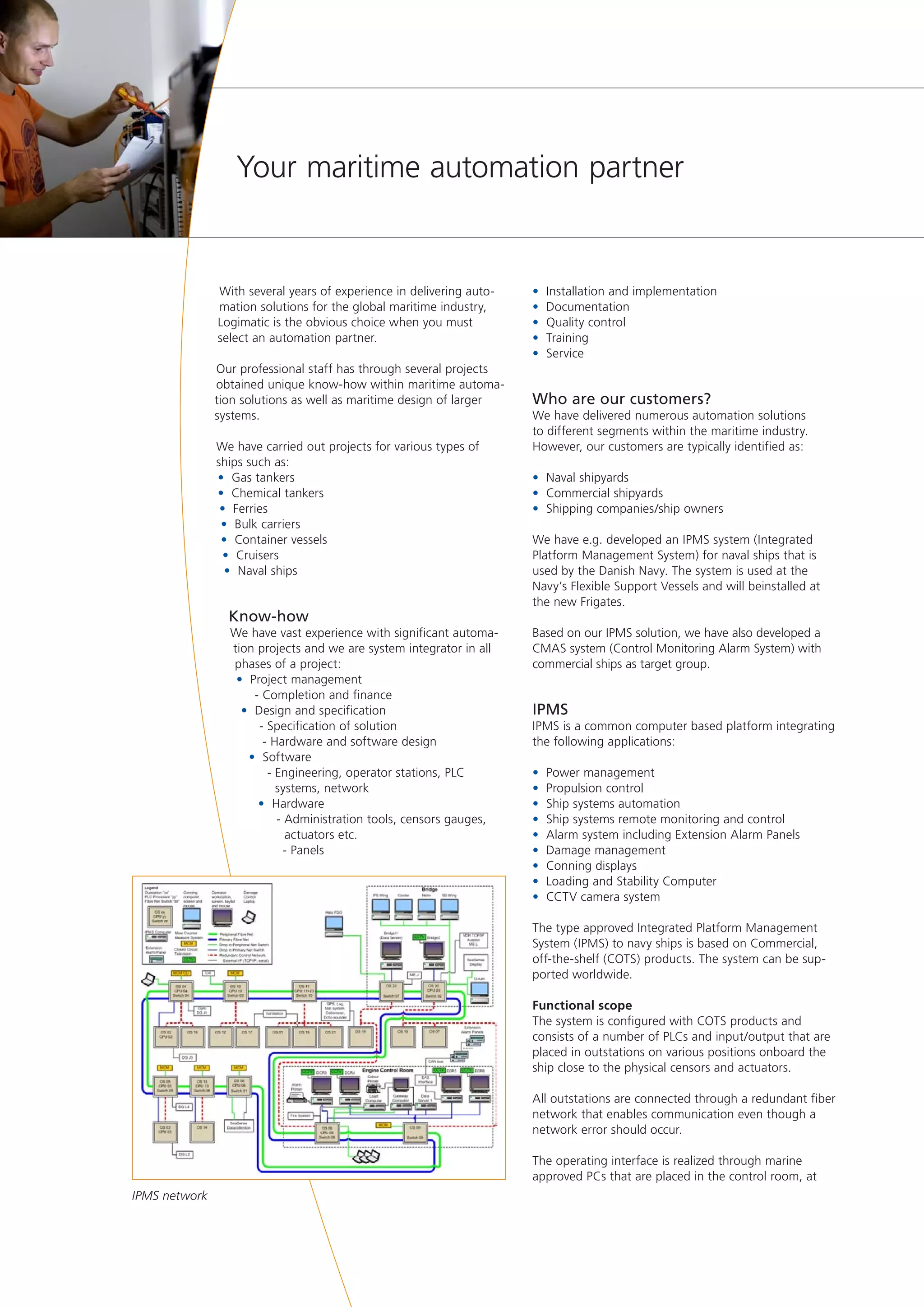 Logimatic Engineering - Your maritime automation partner | PDF