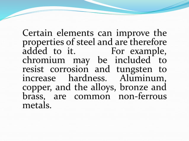 ENGINEERING MATERIALS.pptx | Chemistry | Science