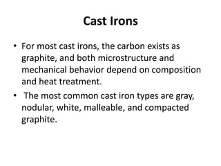 Engineering materials | PPTX