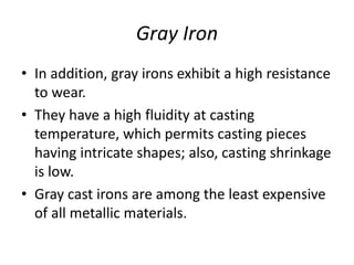 Engineering materials | PPTX