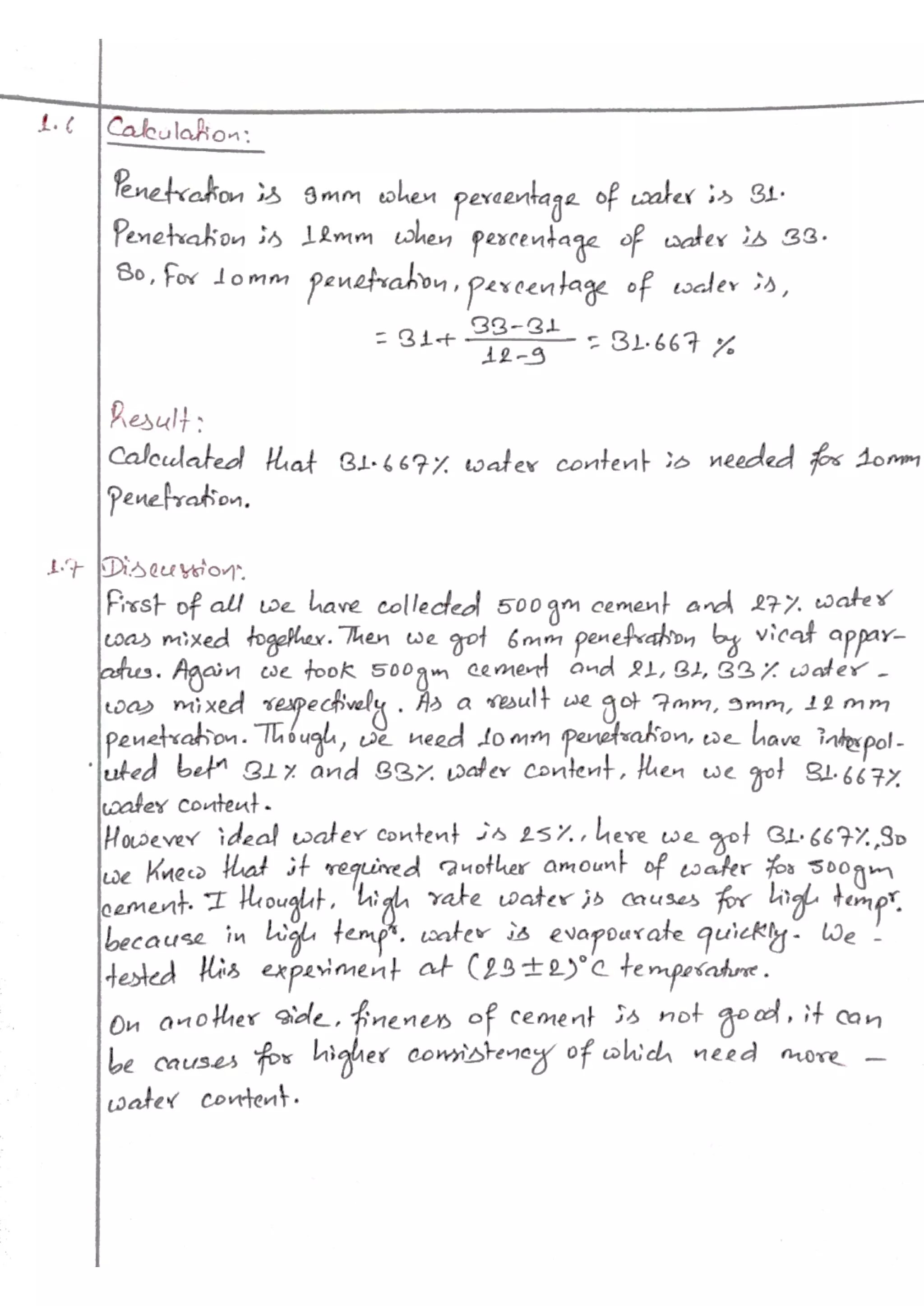 Engineering materials bsc. civil lab 14 report | PDF | Civil ...