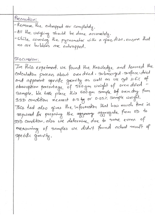 Engineering materials bsc. civil lab 14 report | PDF | Civil ...