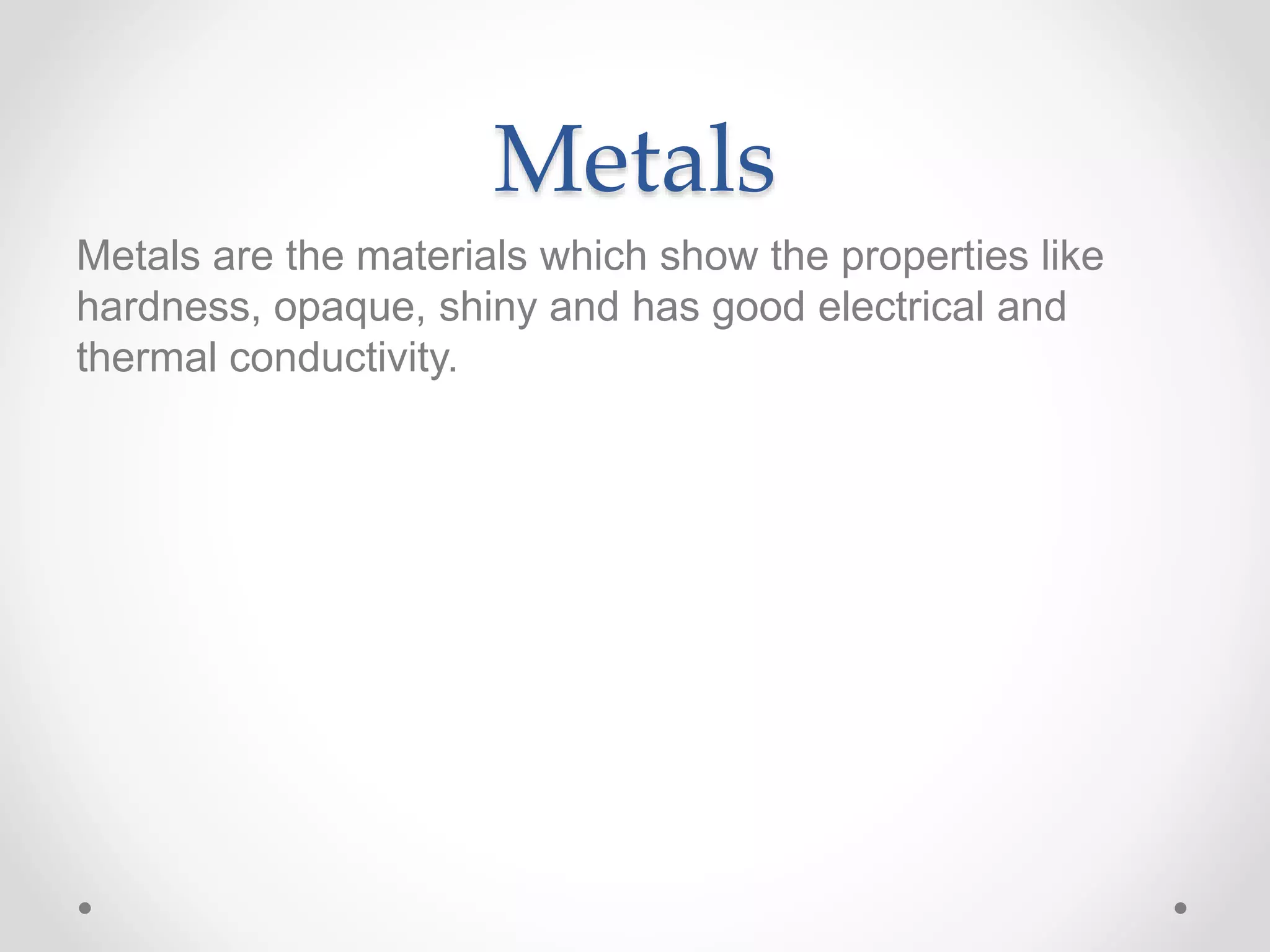 Engineering materials part 1 | PPTX | Chemistry | Science