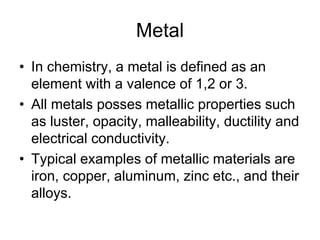 Engineering materials & properties | PPT