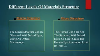 Engineering materials & recent advances | PPTX