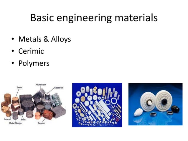 Engineering materials & structure property | PPTX | Chemistry | Science