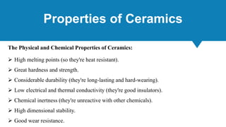 Engineering Materials; Types, Properties.pptx