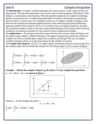 Engineering Mathematics-IV_B.Tech_Semester-IV_Unit-II | PDF