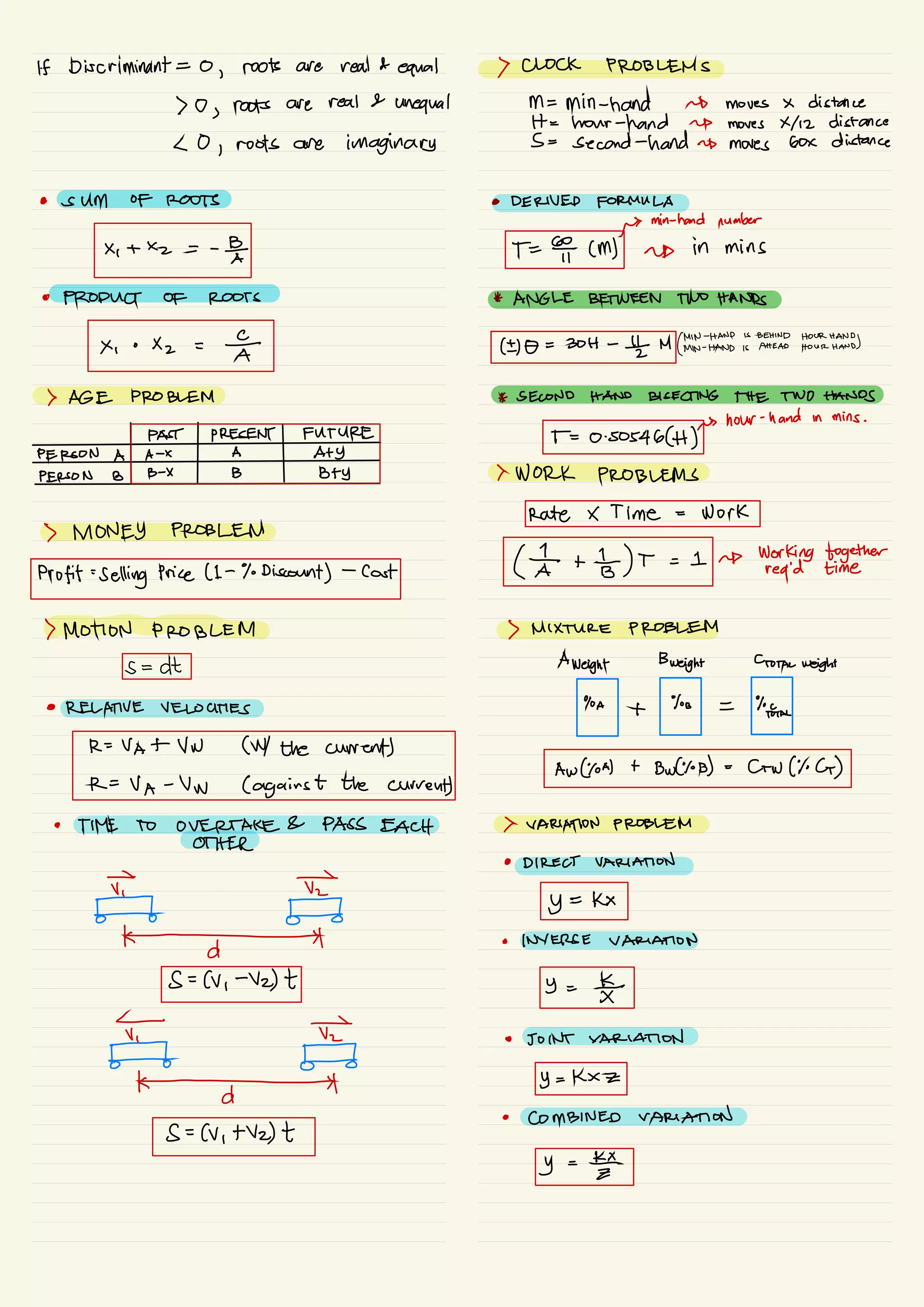 Engineering Mathematics formulas by Engr. King Mamaradlo.pdf