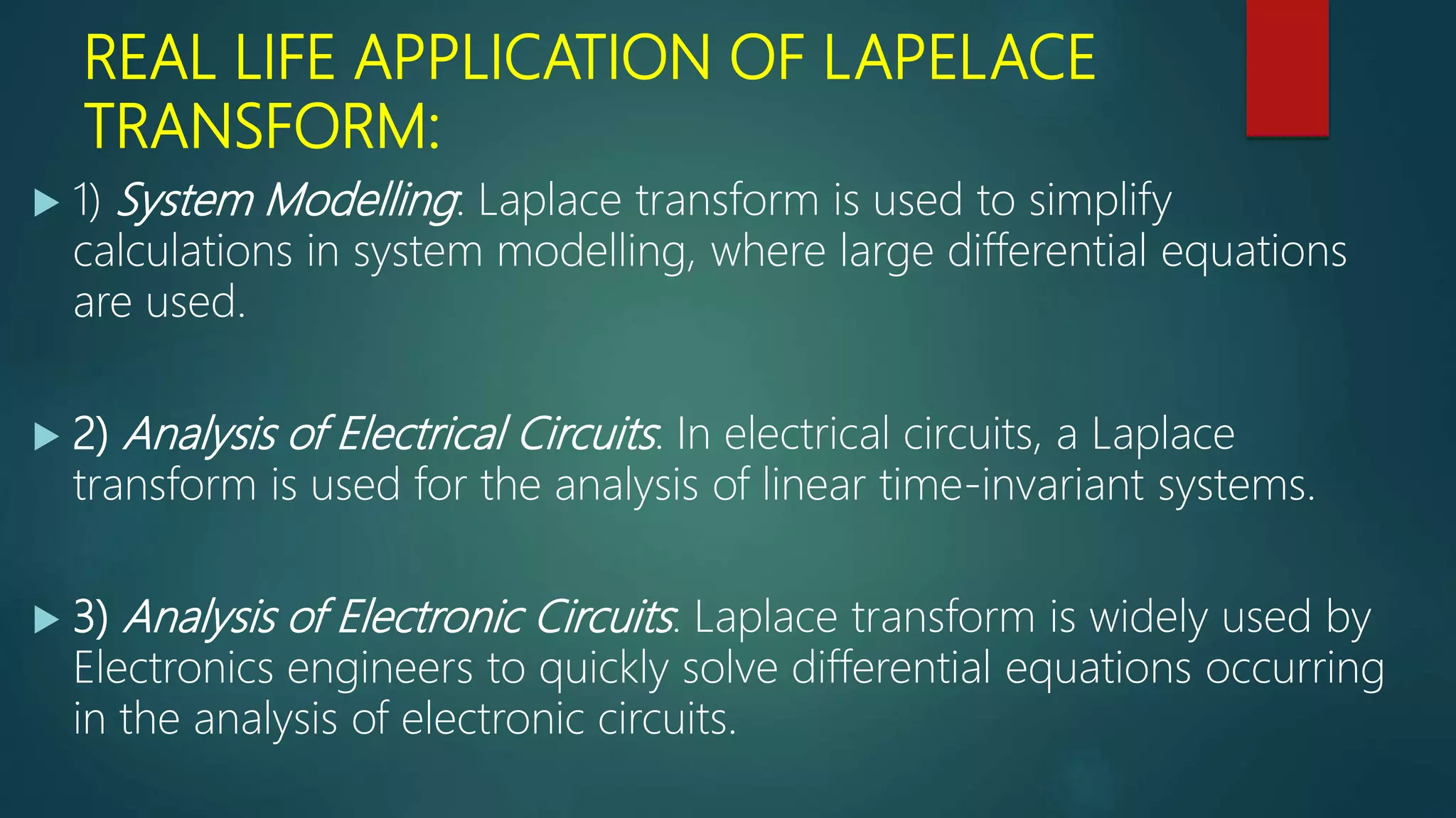 Engineering mathematics presentation | PPTX