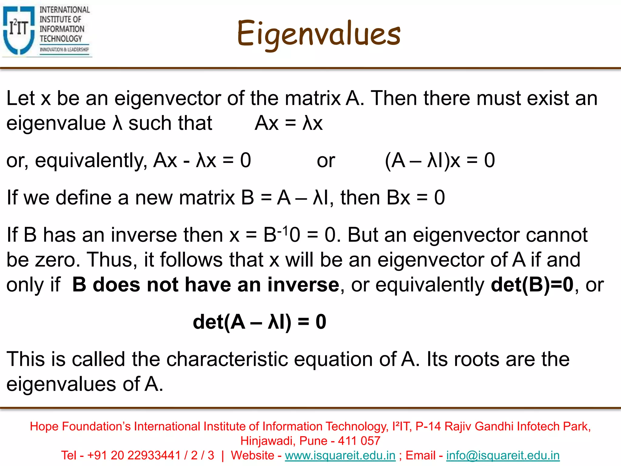 Engineering Mathematics with Examples and Applications | PPTX