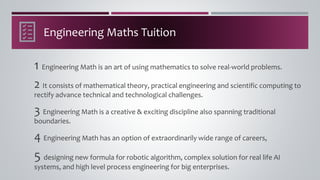 Engineering Maths Tuitions | PPTX