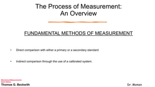 Engineering Measurement power point slides | PPTX