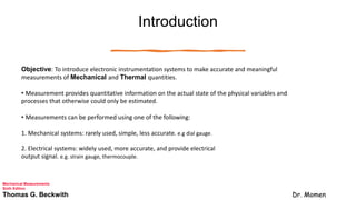 Engineering Measurement power point slides | PPTX