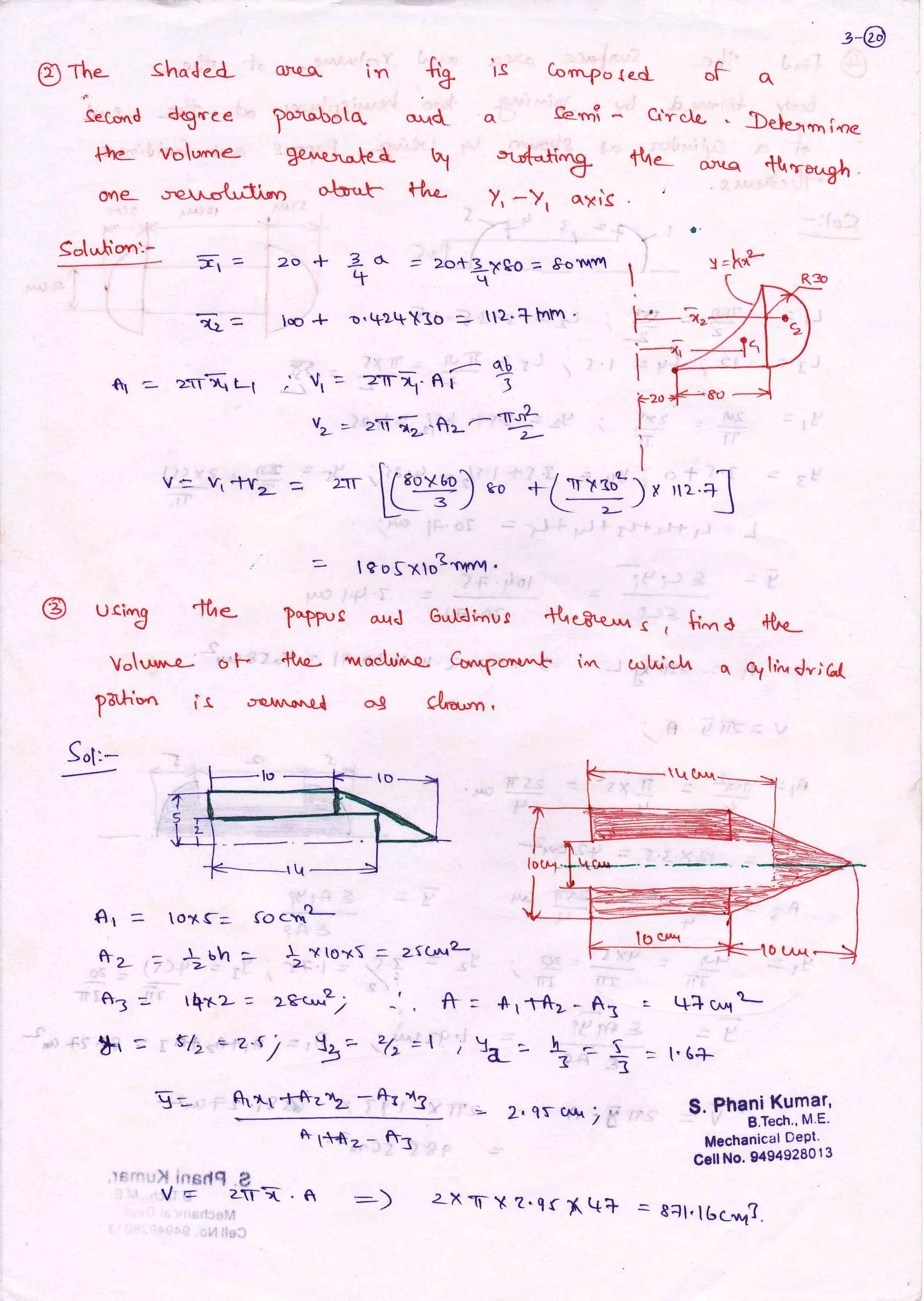 Unit-3 Centroid | PDF