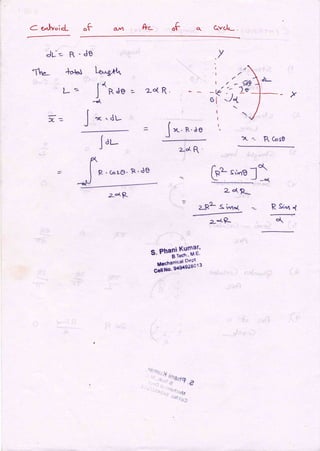 Unit-3 Centroid | PDF