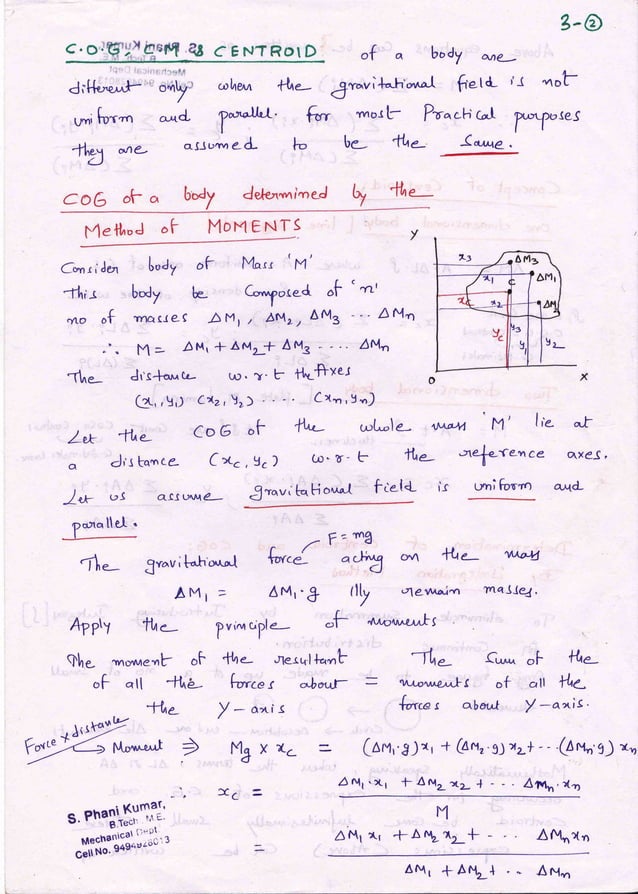 Unit-3 Centroid | PDF