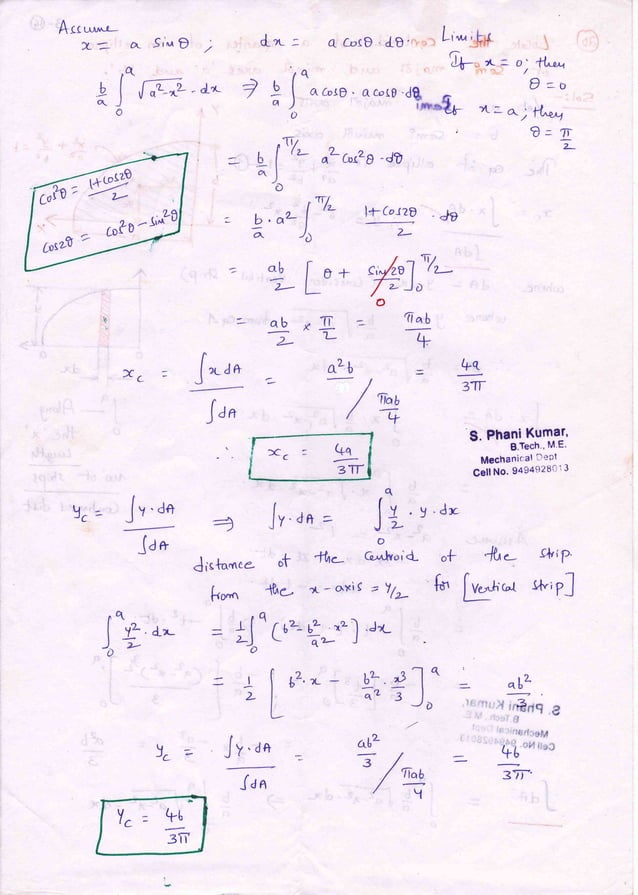 Unit-3 Centroid | PDF