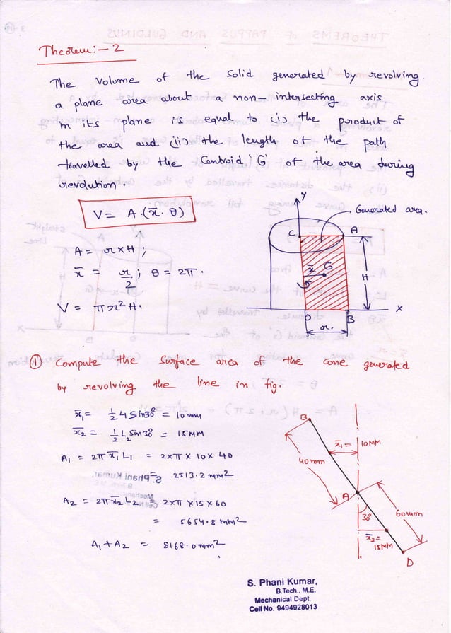 Unit-3 Centroid | PDF