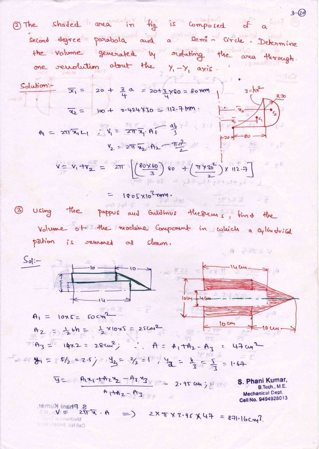 Unit-3 Centroid | PDF