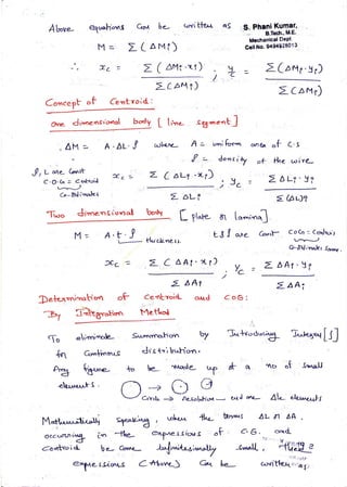 Unit-3 Centroid | PDF
