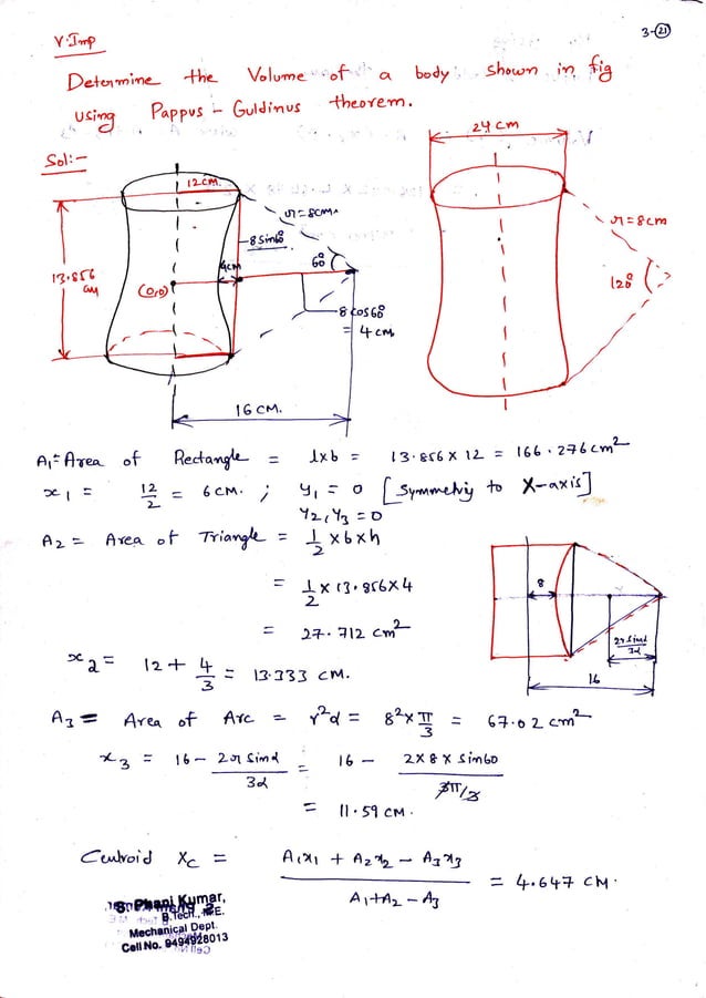 Unit-3 Centroid | PDF