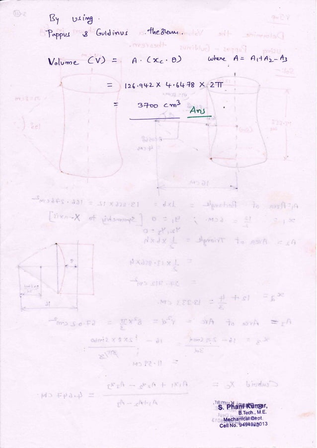 Unit-3 Centroid | PDF